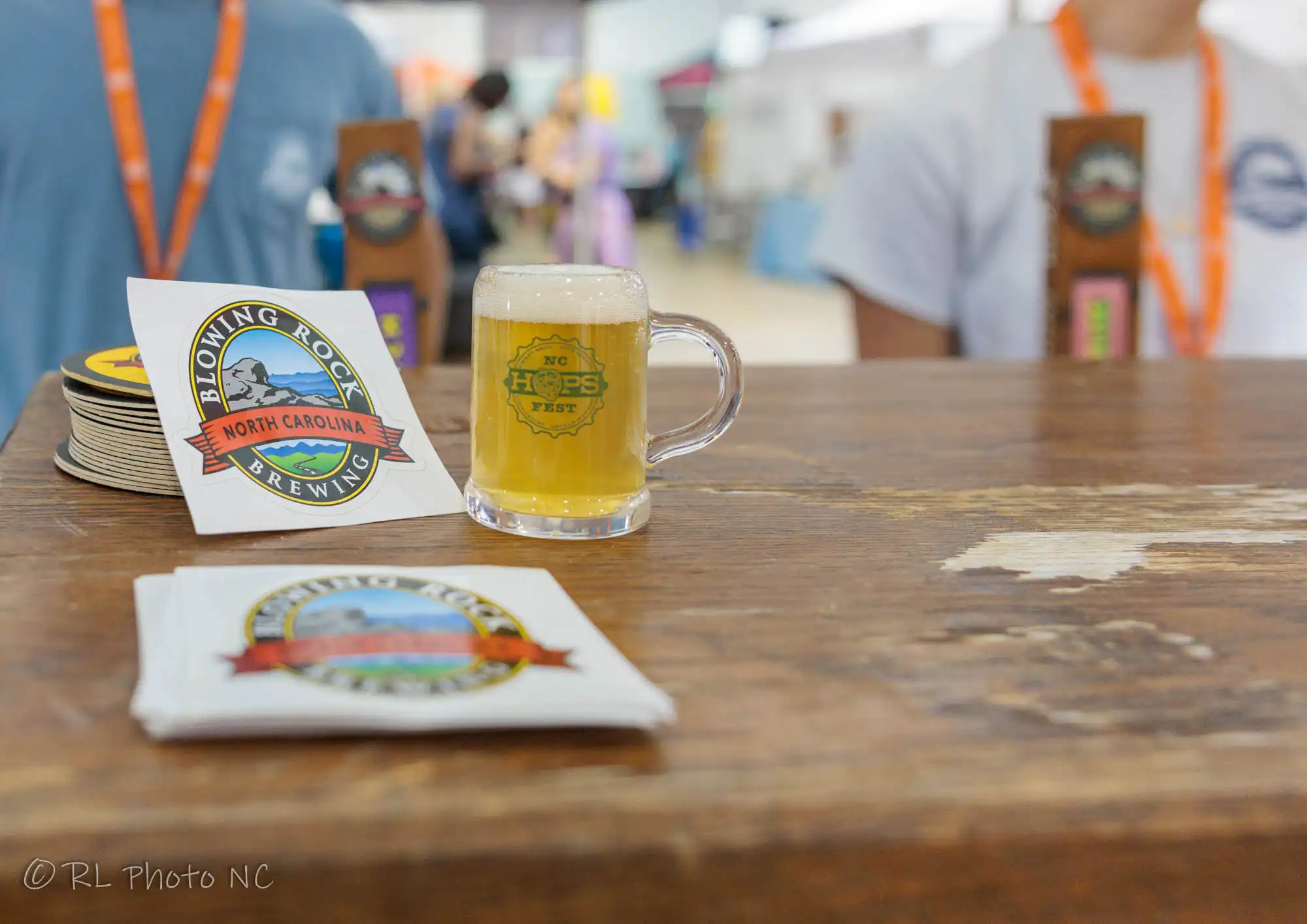 Beer Tap Line-up for NC Hops Festival 2023